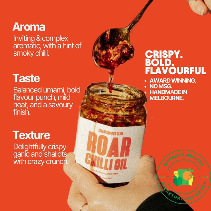 Crispy Chilli Oil - Roar Chilli Oil By Chan Supper Club